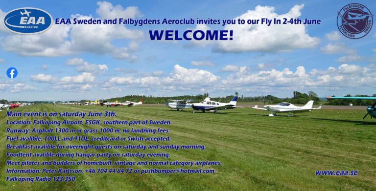 EAA Fly-In 2023 i Falköping! – EAA Sverige